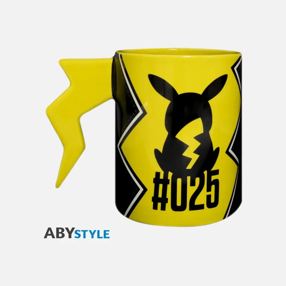 Mug Pokémon 3D handle Pikachu lightening bolt (460 ml)